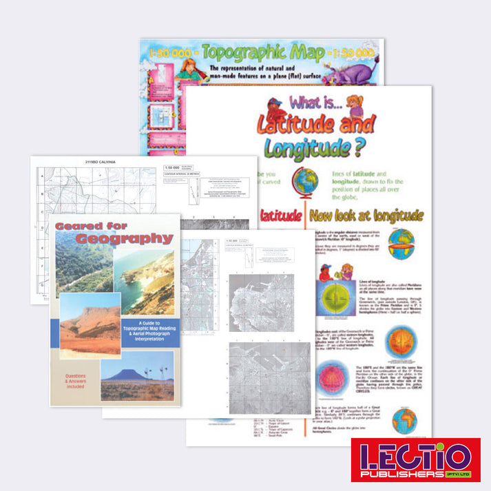 Geared for Geography Wall Chart Set Grade 10-12 – Lectio Publishers