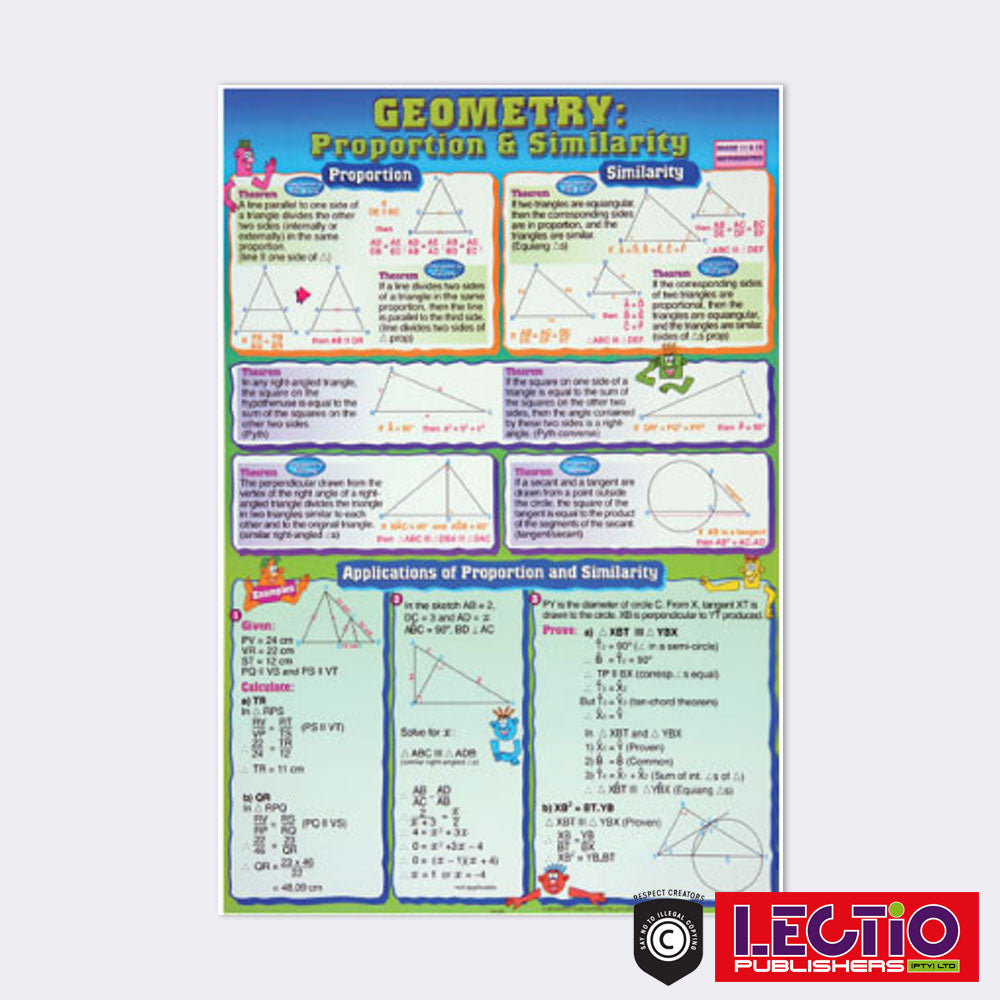 Mathematics Survival Kit Set 1 Grade 10-12 Wall Chart Set – Lectio ...