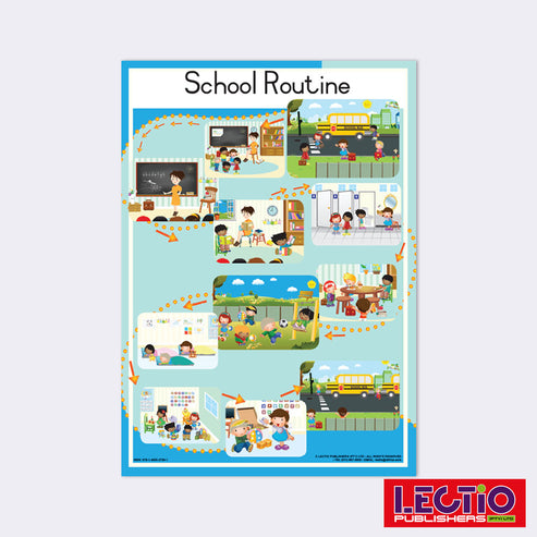 Learning about school routine – Lectio Publishers