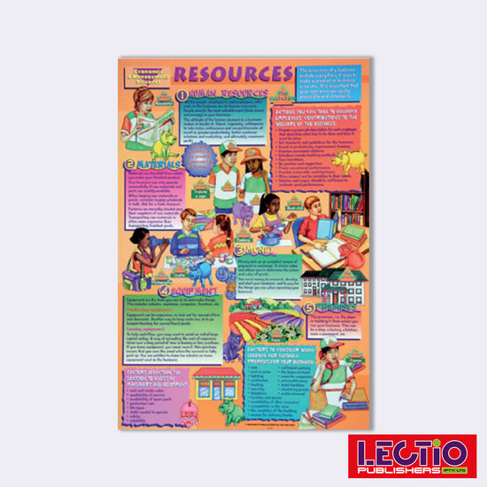 Business Studies Wall Chart Set Grade 10-12 – Lectio Publishers